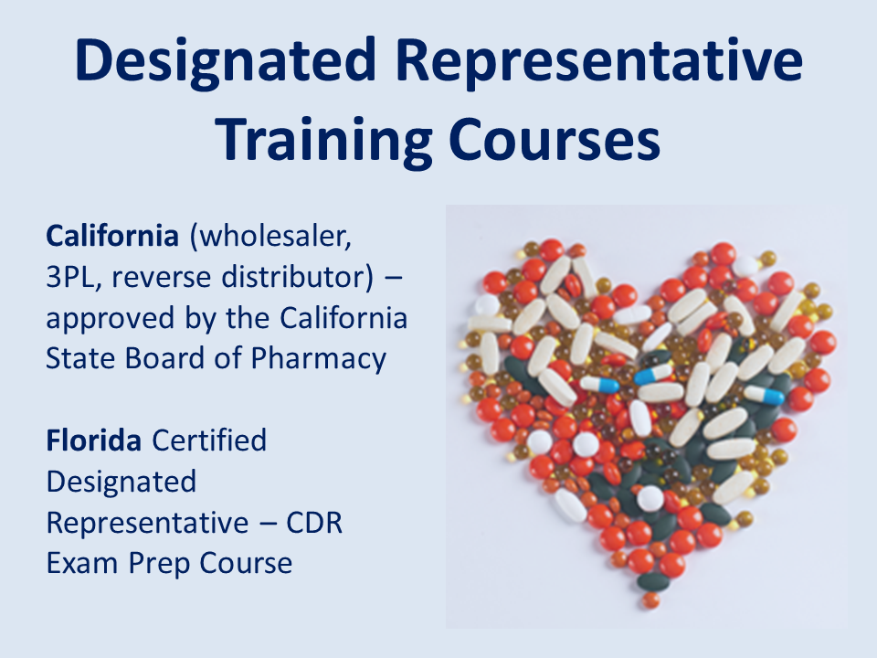 Designated Representative Training Courses - California and Florida ...